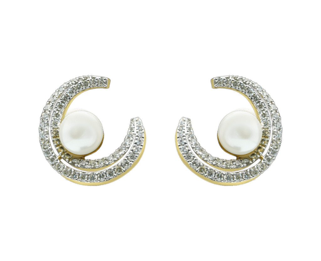 Moti semiciecle tops(14kt) - Tierra Jewels